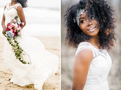 Black Bride Magazine Coastal Editorial | Corolla, NC - Texas Wedding ...